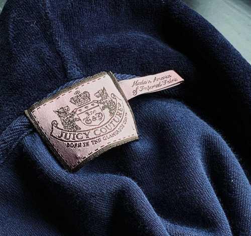 Вельветовая кофта два молнии Juicy Couture