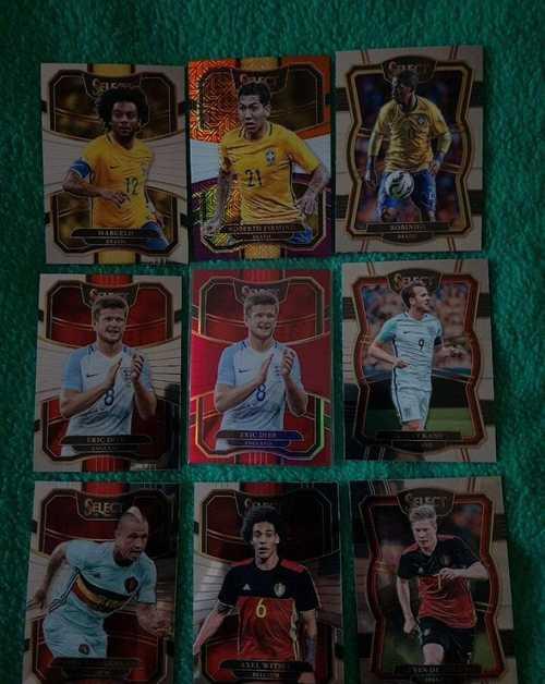 Карточки футболистов Panini Select Soccer 2017-18