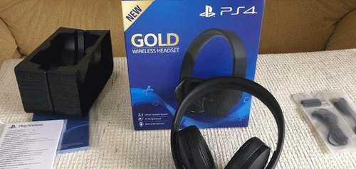 Sony Playstation Gold Wireless Headset