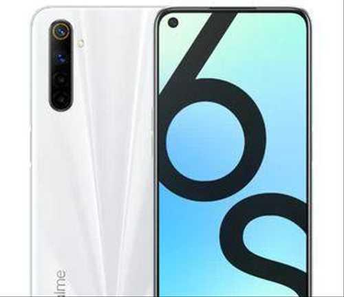 Смартфон Realme 6S 6/128GB White RU