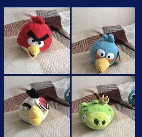 Мягкие птички-подушки Angry Birds