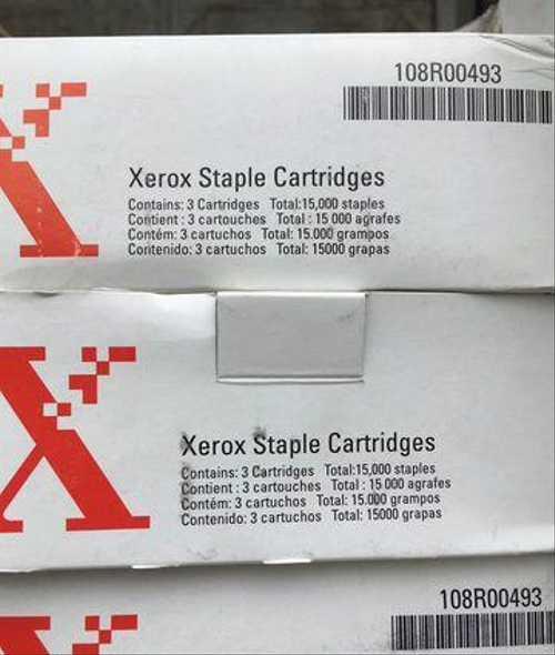 Картридж со скрепками Xerox 108R00493 (оригинал)