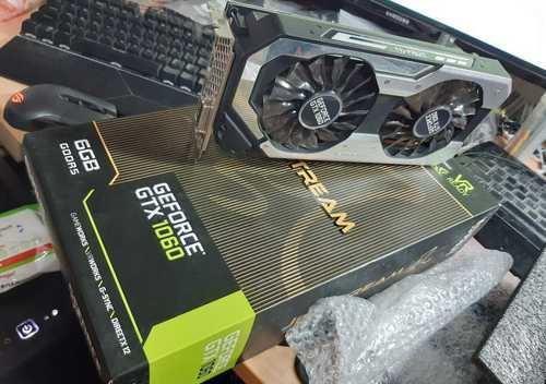 Продам/обменяю видеокарту Palit GTX 1060 6gb