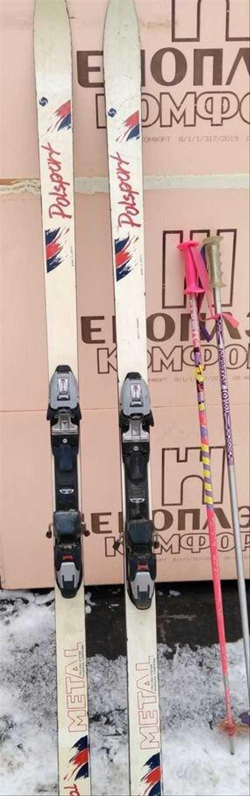Горные лыжи комплект Polsport + Marker + Tecnica