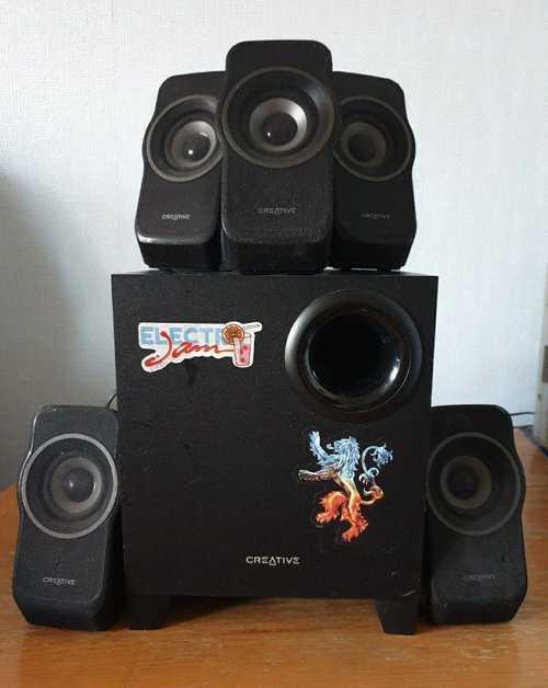 Creative a520 колонки 5.1