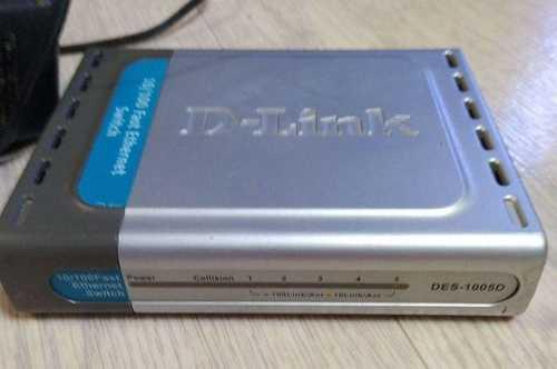 Хаб Dlink DES-1005D