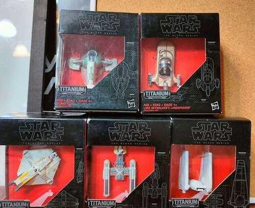 Модели техники Star wars Titanium series