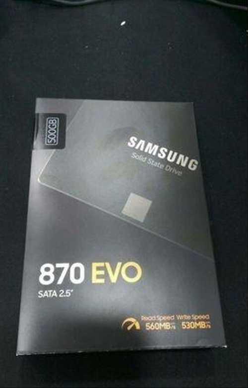 Жесткий диск ssd Samsung 870EVO