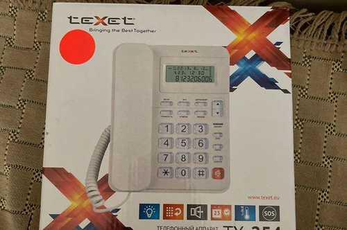 Телефонный аппарат Texet TX-254