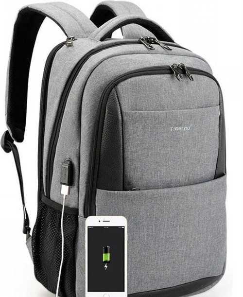 Рюкзак Tigernu T-B3515 для ноутбука 15.6" светло-с