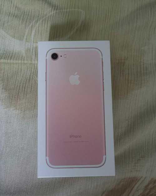 Коробка iPhone 7 Rose 128 GB