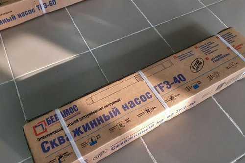 Насос для скважины Belamos TF 3-40 с кабелем 20м