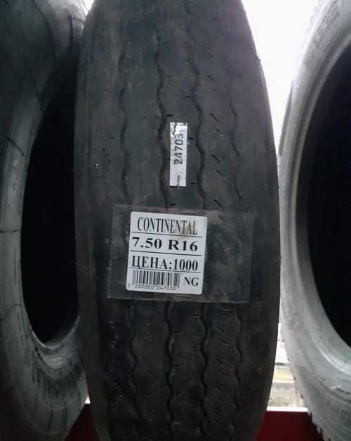 Шина continental 7.50 R16 13шАрт 347032 нг