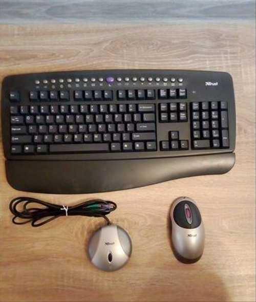 Беспроводная клавиатура, мышь