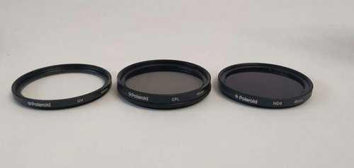 Набор светофильтров Polaroid UV+CPL+ND8 46мм