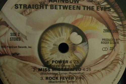 Rainbow, Straight Between The Eyes, 1982 NM