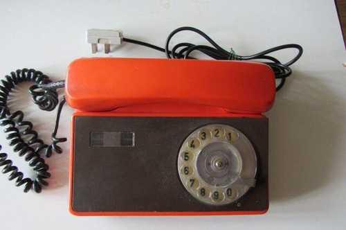 Телефон б/у дисковый 1986г. винтаж