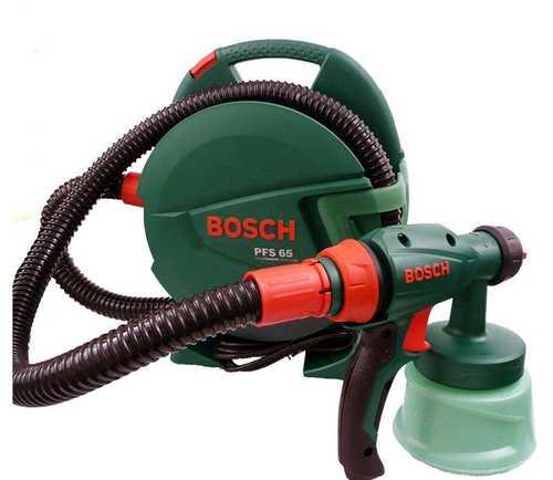 Новый краскопульт bosch pfss 65