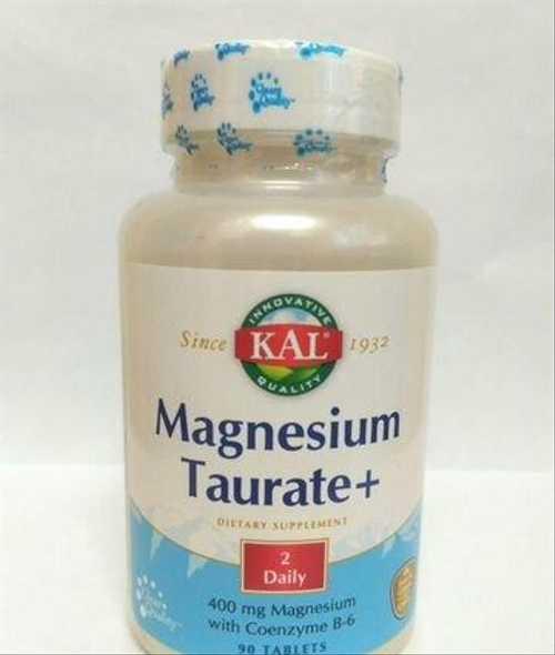 Магний таурат плюс витамин B6 KAL 90 таблеток | Festima.Ru - Мониторинг .
