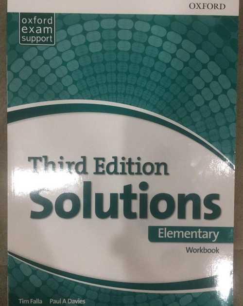 Английский язык 5 класс solutions elementary. Solutions Elementary 3rd Edition Workbook. Учебник solutions Elementary 3rd Edition. Гдз solutions Elementary. Учебник third Edition solutions Elementary.