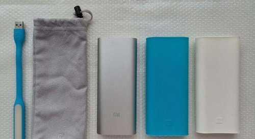 Xiaomi Power Bank, Silver внешний аккумулятор (160