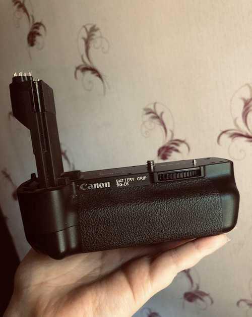 Батарейный блок canon battery grip bg-e6