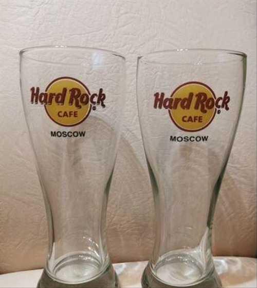 Бокалы для пива Hard Rock Cafe (2шт.) - оригинал
