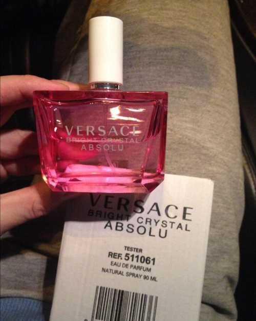 Versace bright crystal absolu 90ml пробник оригина