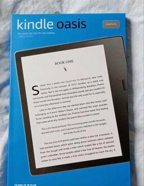 Amazon kindle oasis