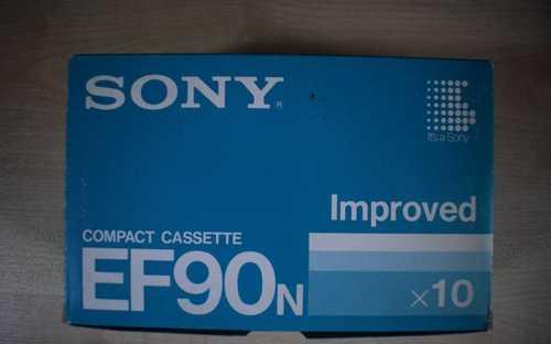 Блок аудиокассет sony EF 90 improved