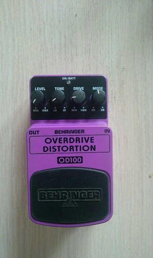 Гитарная педаль Overdrive Distortion