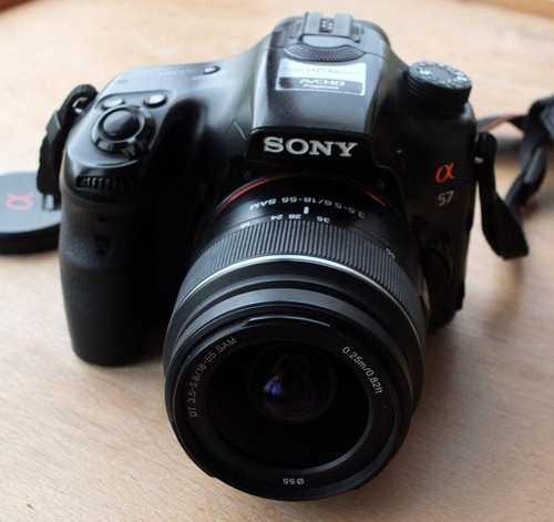 Sony Alpha SLT-A57 Kit, 2 акуум + объективы на m42