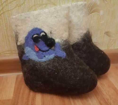 Валенки самокатки детские