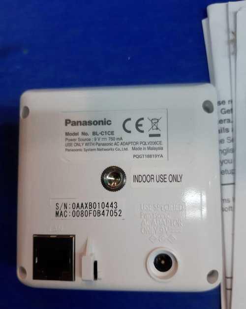 IP камера Panasonic BL-C101CE