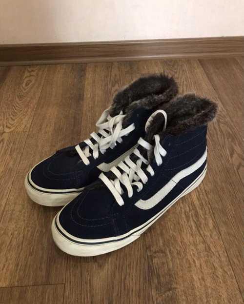 Утеплённые кеды vans