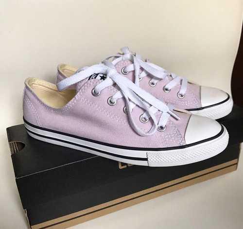 Кеды Converse новые сиреневые 35 и 36