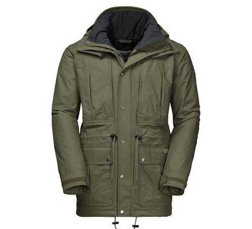 Куртка (парка) jack wolfskin merlin XT green