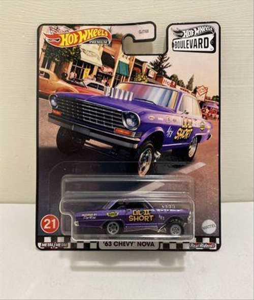Hot Wheels Premium 63 Chevy Nova