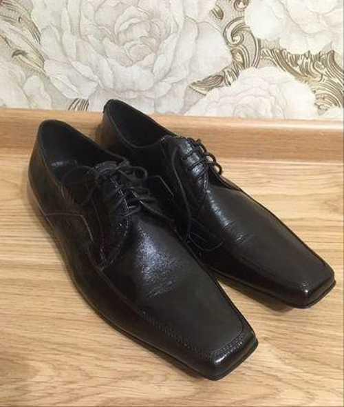 Туфли мужские кожаные 42 размер, фирма Paolo Conte