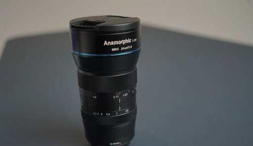 Объектив Sirui 24mm f2.8 Anamorphic Fuji X mount