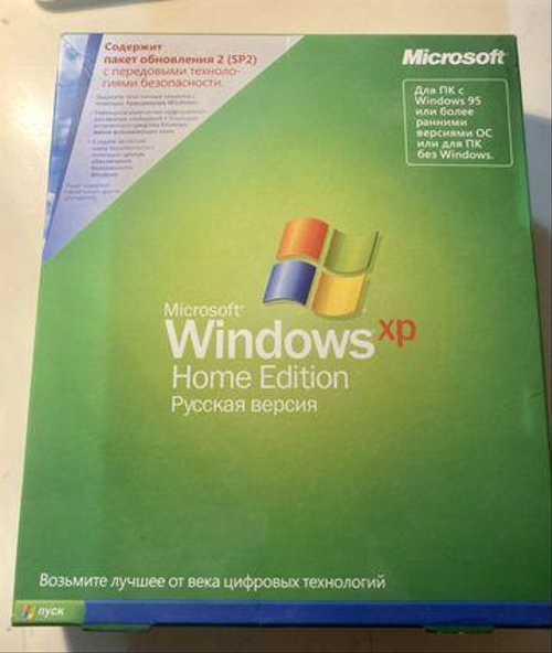 Windows XP лицензия