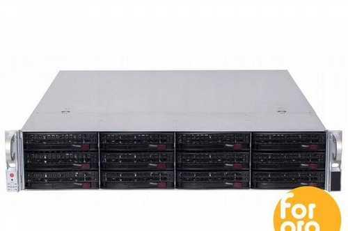 Сервер Supermicro 829 12LFF 2xE5-2680v4 192GB/9261