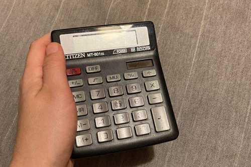 Калькулятор Citizen MT-801III