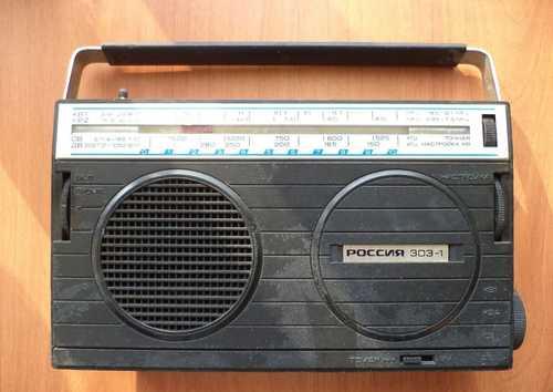 Радиоприемник Россия 303-1 с fm-диапазоном