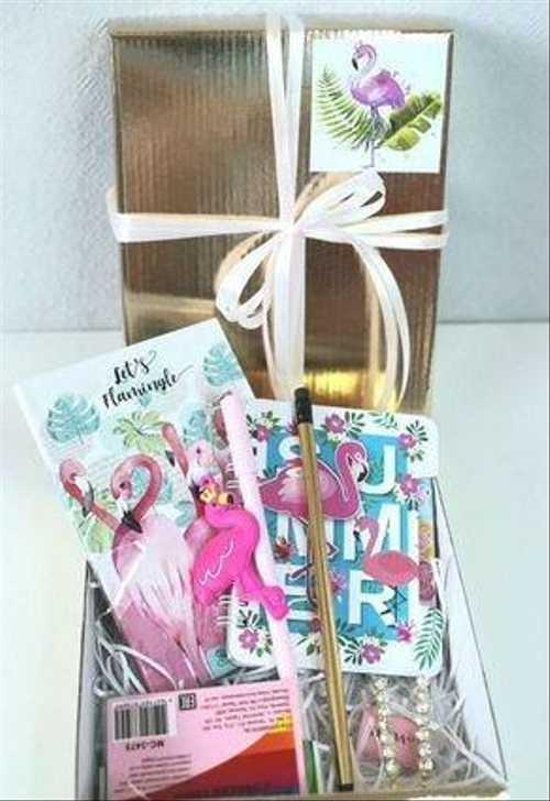Подарочный набор для девочек Фламинго