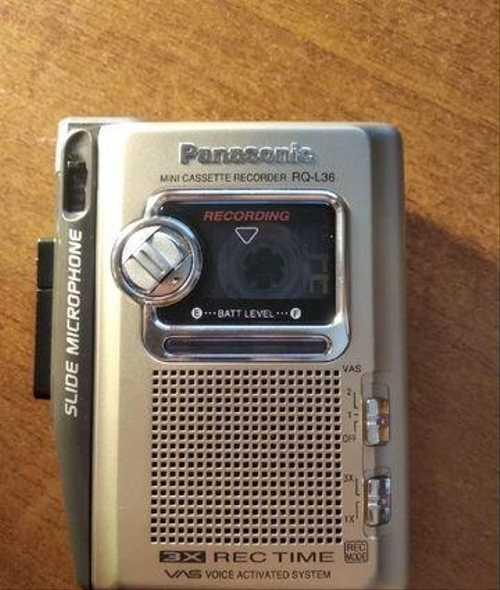 Panasonic mini cassette recorder RQ-L36
