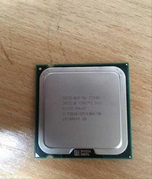 Процессор Intel Core 2 Duo E7500
