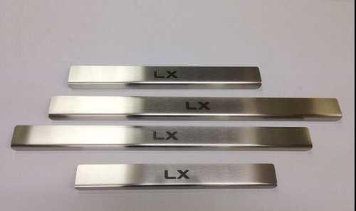 Lexus LX570 Накладки на пороги оригин RW3PN-60110
