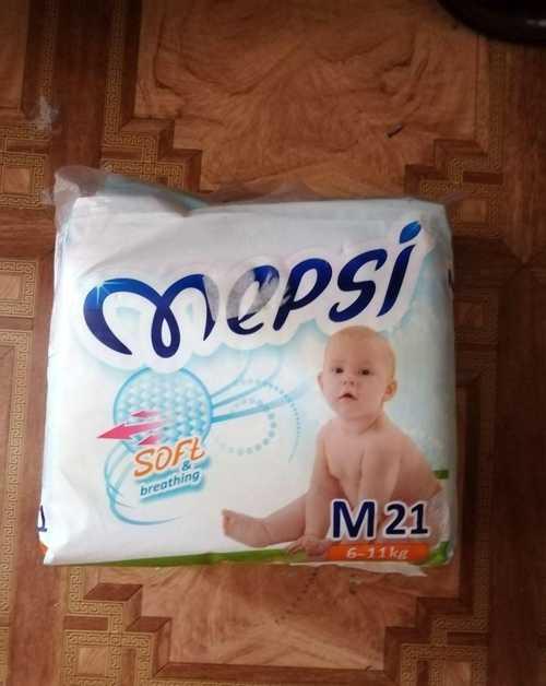 Подгузники Mepsi 6-11 кг