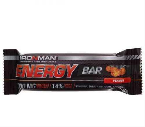 Батончик energy. Ironman батончик "Energy Bar" c гуараной, 50 г (орех / тёмная глазурь). Протеиновые батончики Energy. Energy Bar батончик. Ironman Energy Bar.